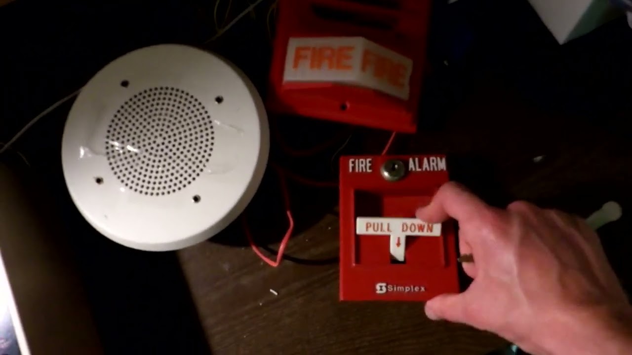 Simplex 4001 Fire Alarm Mini System Test