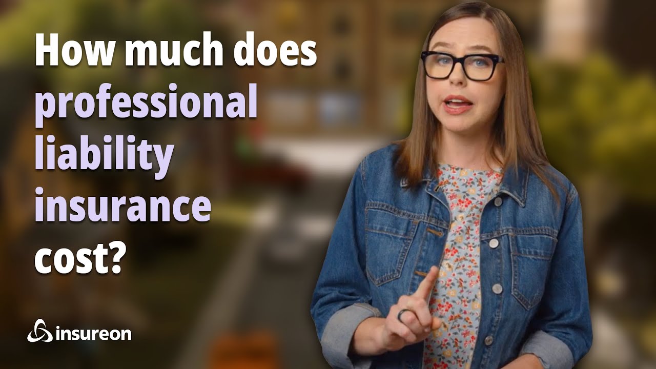 How much does professional liability insurance cost?