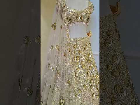 new golden lehnga✨️✨️ ✨️✨️#weddingdress#dress #designerlehengs #bridal #lehnga