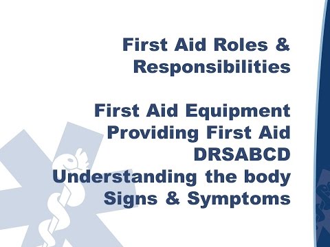 First Aid Roles and Responsibilities 4