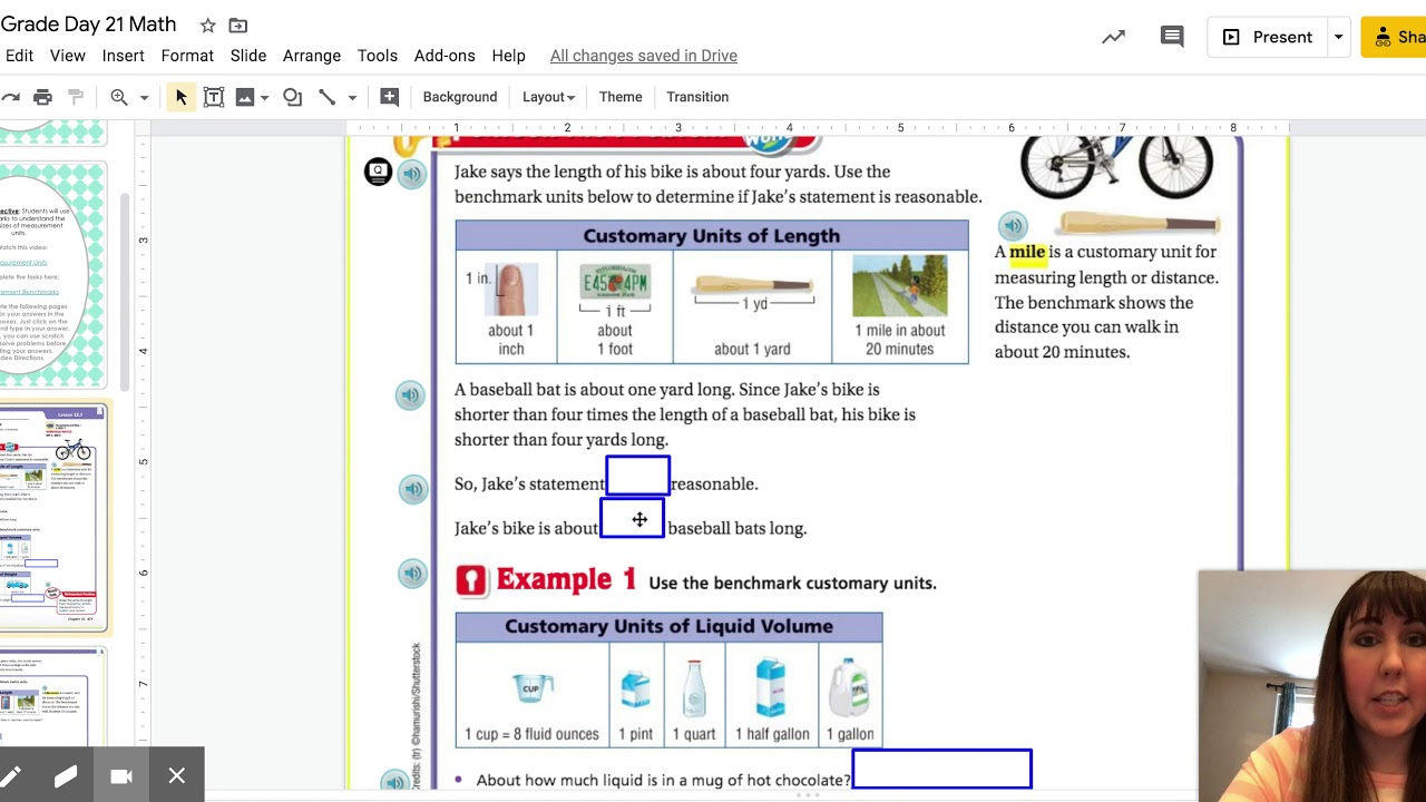How to fill Math Pages in Google Slides