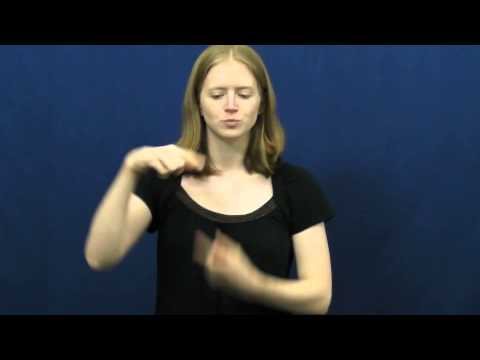 American Sign Language ASL Video Dictionary - twisting