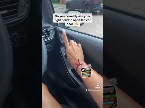 How do you open your car door? 🤔