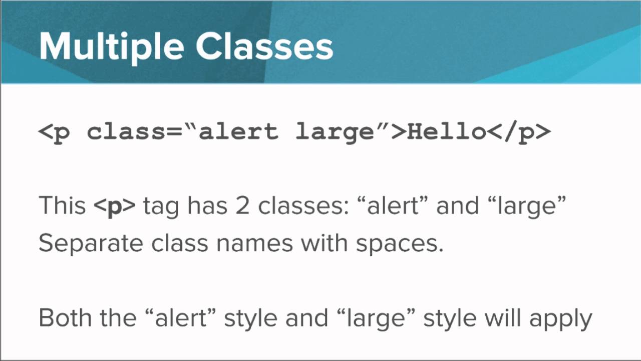 CSS Select by Class