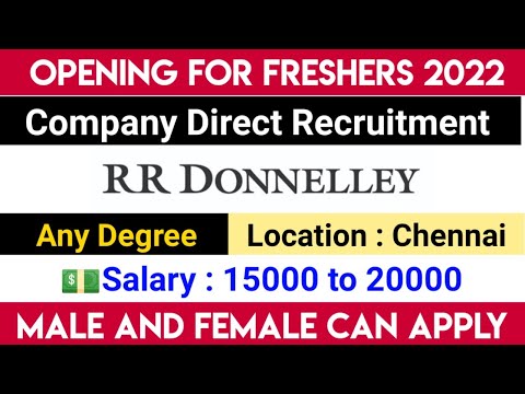 Fresher Job Vacancy in Chennai | New Job Vacancy for any graduate tamil | Chennai Jobs | Tamil Jobs