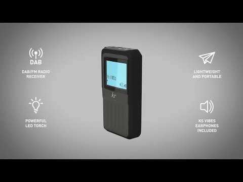 KitSound Pocket DAB Radio