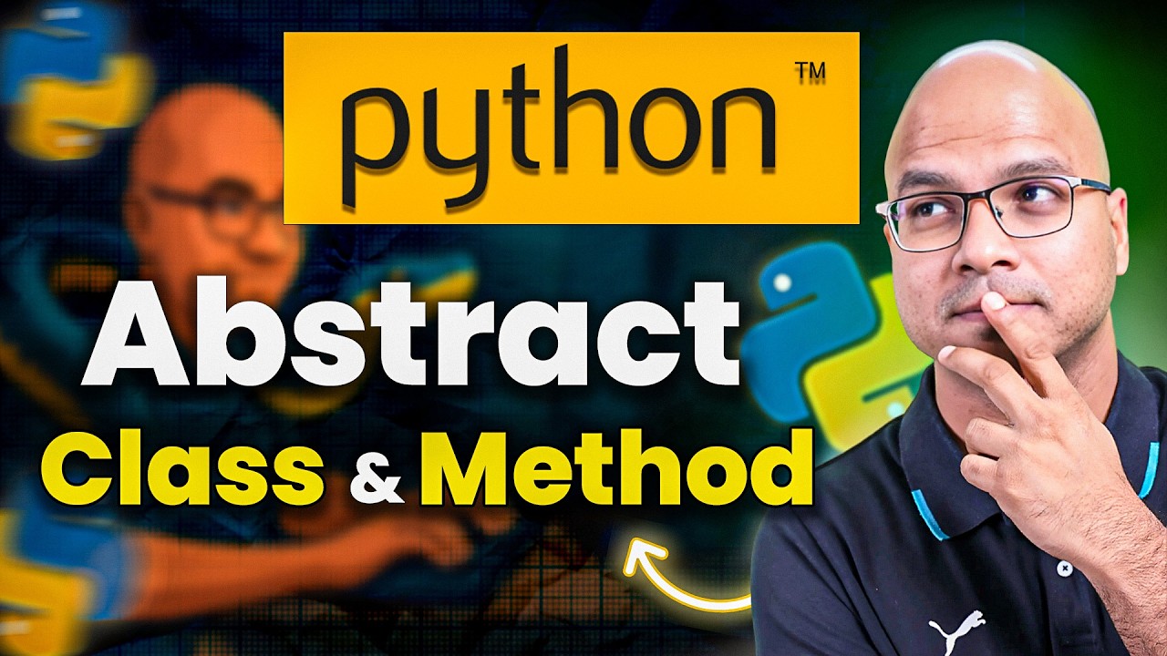 Abstract Class and Abstract Method in Python | 52