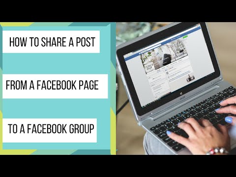 How To Share A Post From A Facebook Page To A Facebook Group by swaroop ...