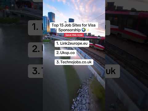 free visa sponsorship jobs in UK | how to get a job with visa sponsorship in UK