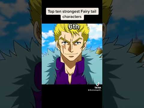 Top ten strongest fairy tail characters #shorts #fairytail #top10