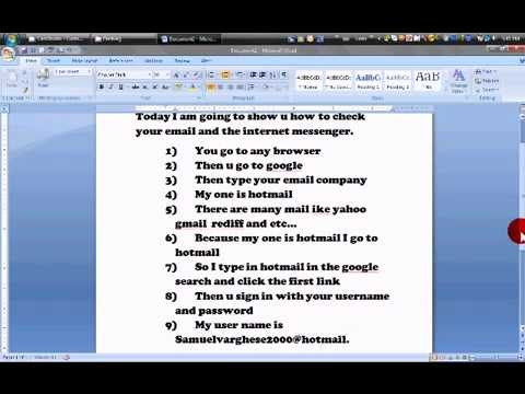Email - How To Check Your Email Hotmail