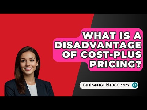 What Is A Disadvantage Of Cost-Plus Pricing? - BusinessGuide360.com