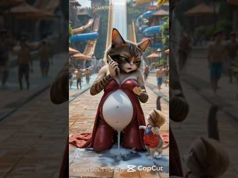 A heart-touching story of a pregnant cat mom #shorts #catshorts #catsoftiktok #aicatstory #viral #ai