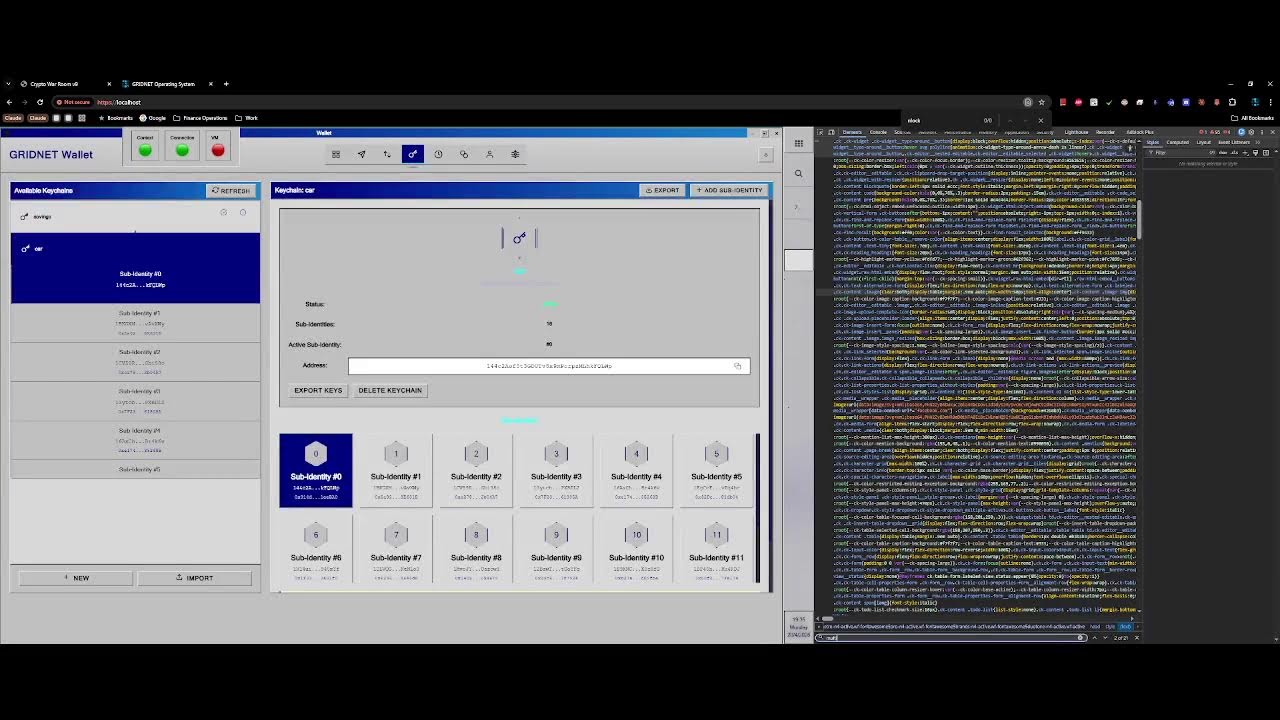 GRIDNET-OS -LIVE Development Stream