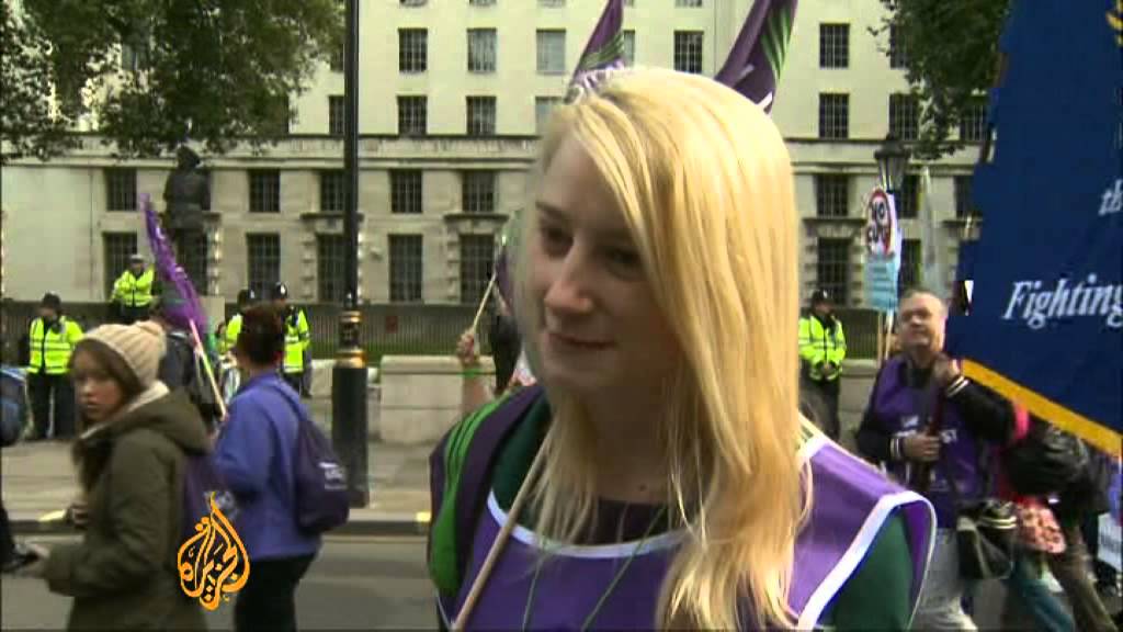 Thousands march against UK austerity