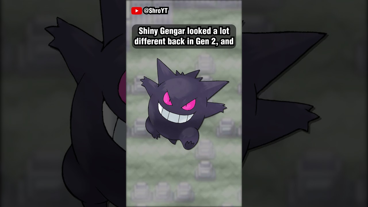 FIXING Shiny Gengar || #shorts #pokemon #shinypokemon