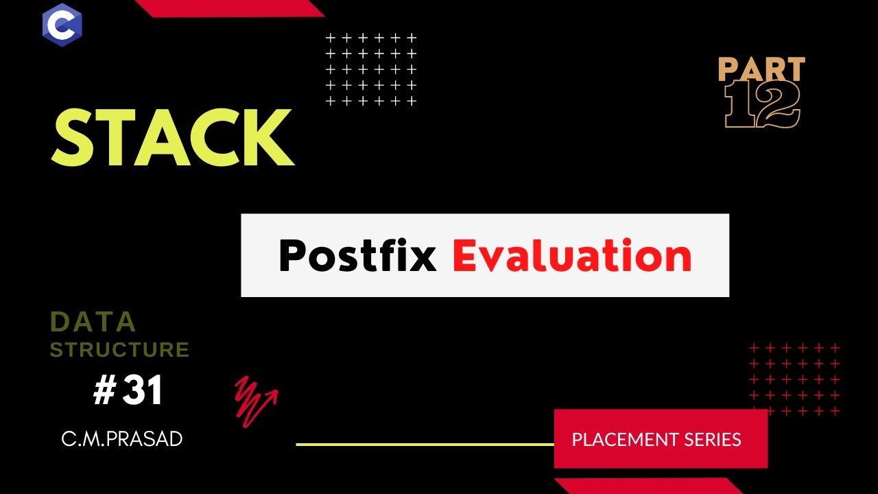 31: Postfix Evaluation | How to Evaluate Postfix Expression | Stack