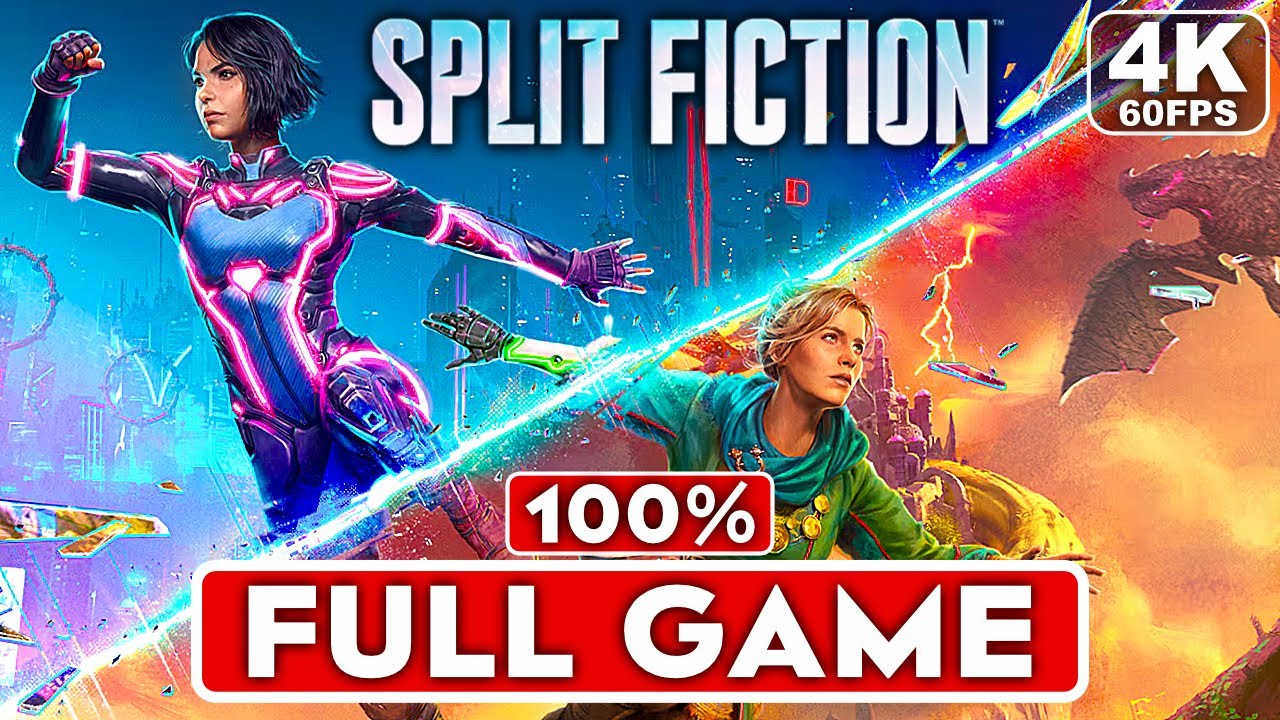 SPLIT FICTION Gameplay Walkthrough FULL GAME 100% [4K 60FPS PC] - No Commentary