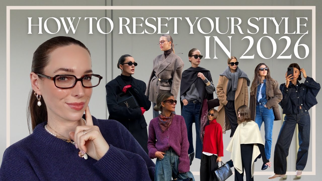 HOW TO RESET YOUR WARDROBE IN 2026 (without spending any money!) | Style & closet reset on a budget