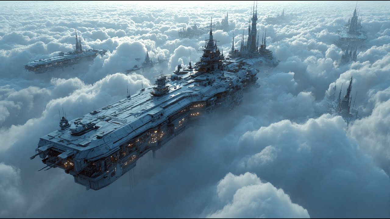 MASSIVE Industrial Sci-Fi Spaceships 3D Compilation