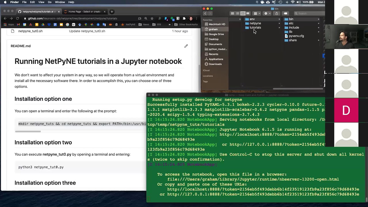 NetPyNE Tutorial 1: Virtual environments, Jupyter notebooks, and NetPyNE basics