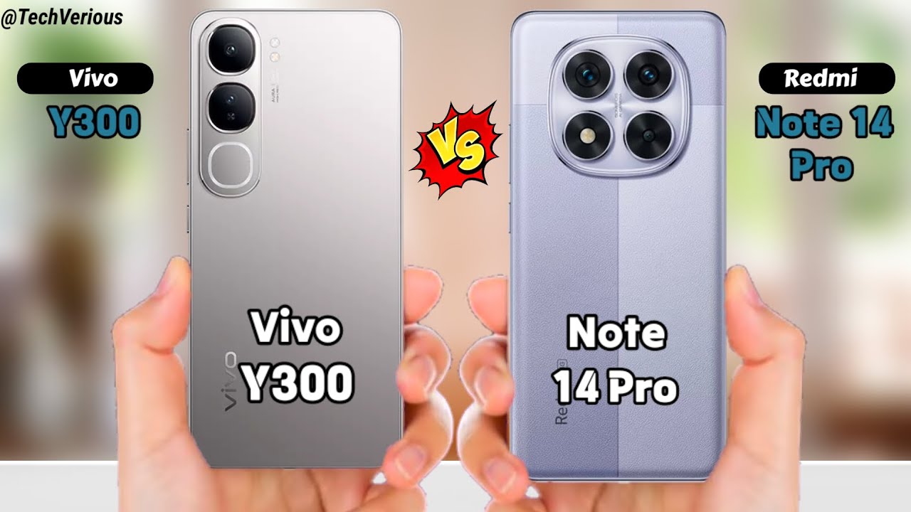 Vivo Y300 5G Vs Redmi Note 14 Pro 5G⚡ Quick Comparison
