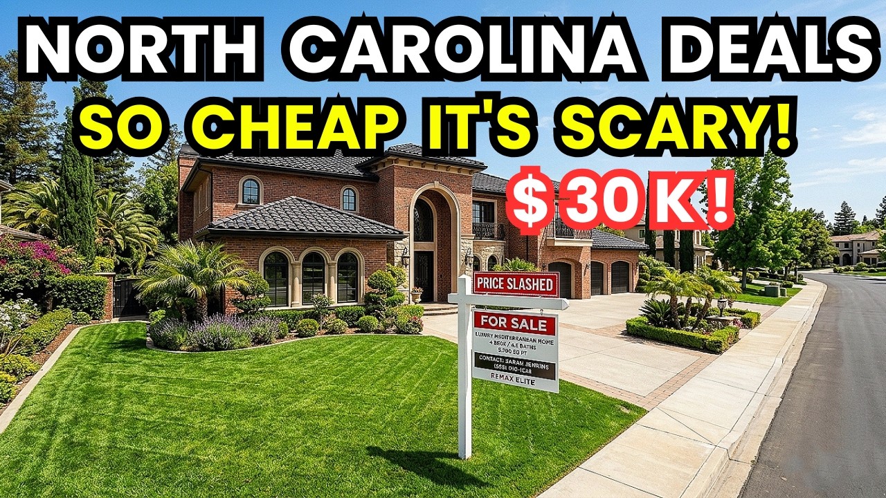 10 North Carolina Cities Where Home Prices Are Dropping  Fast Up To 40% (2026 Update)