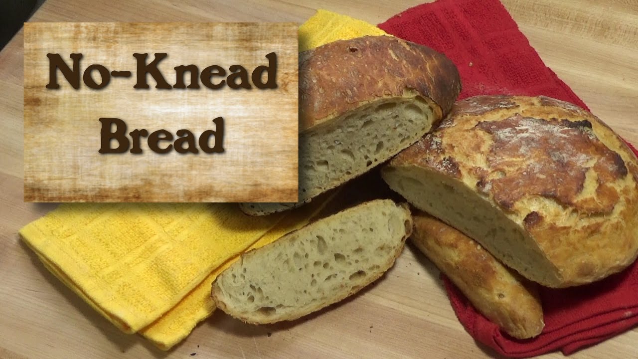 No-Knead Bread - Bread Flour vs. All-Purpose Flour