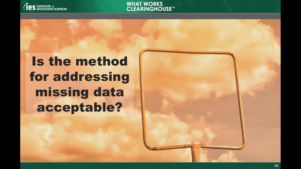 Missing Data in Group Design Studies