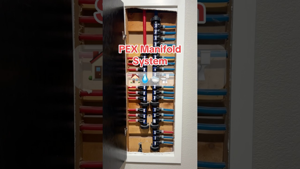 PEX Manifold System- What is it? #plumbing