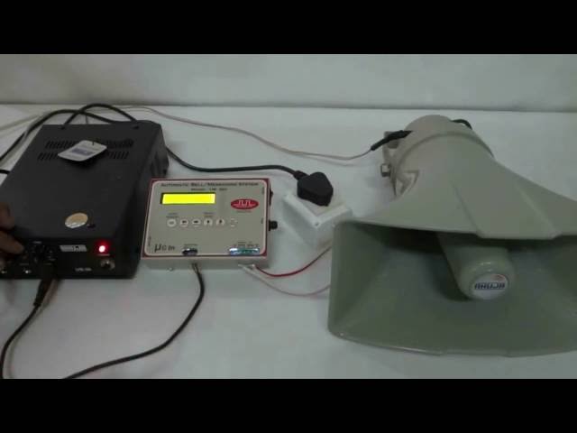 Automatic School Bell System - School Broadcasting System Service ...