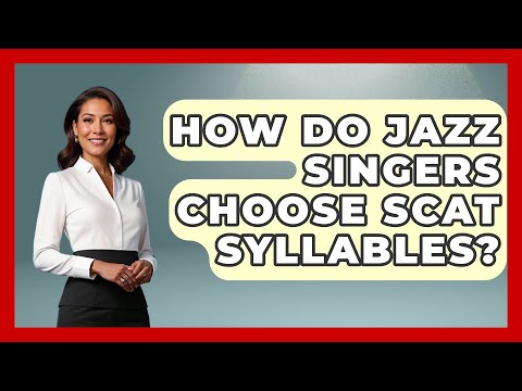 How Do Jazz Singers Choose Scat Syllables? | Jazz Music Legends
