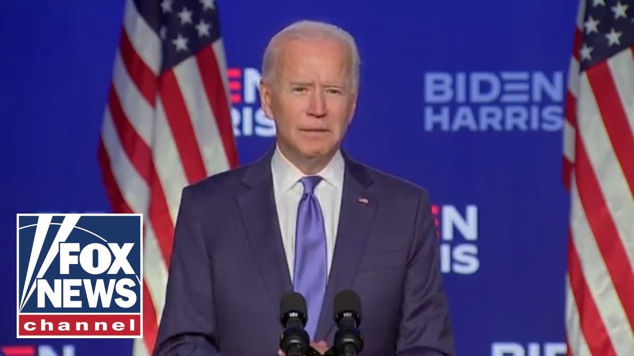 Biden addresses the nation as ballot counting continues