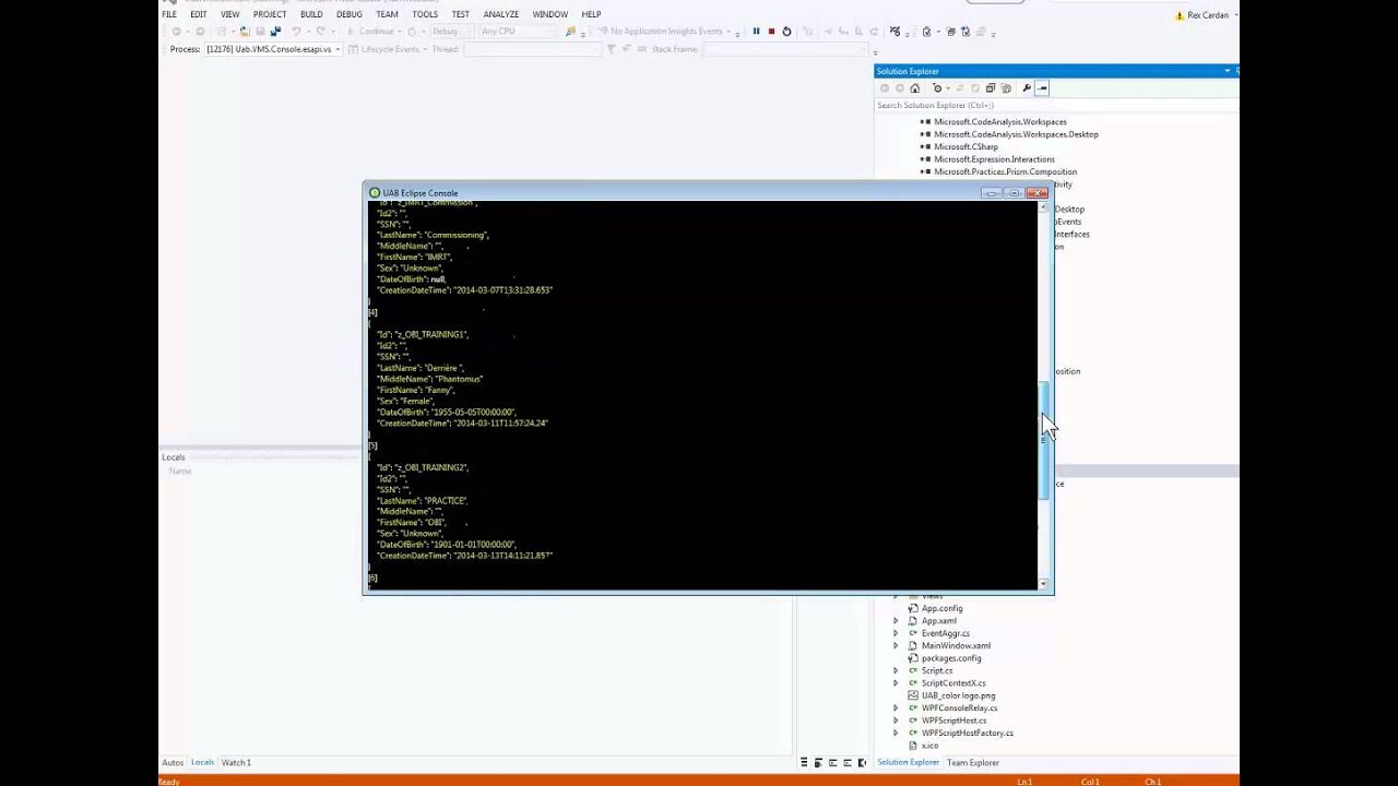 UAB Eclipse Scripting Console Playground