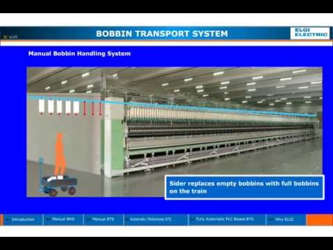 Bobbin Transporting System - Manual Bobbin Handling System Manufacturer ...
