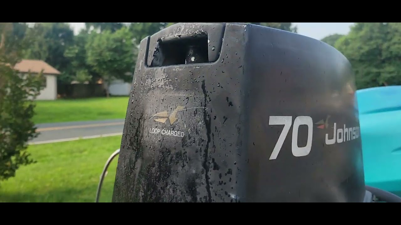 1975 70HP. Johnson outboard for sale