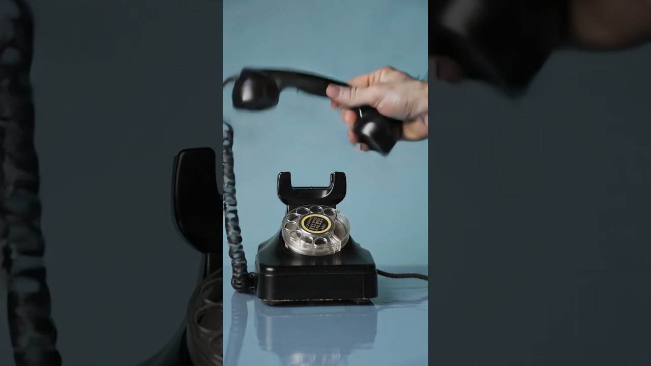 Ooma Rotary Phone Relaxing Vintage Dialing Sounds #vintage #relaxation