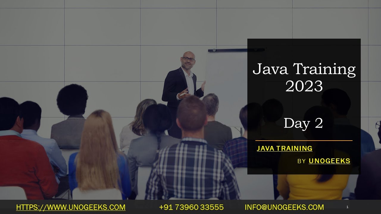 Java Training Demo Day 2 | Java Training | Java training for beginners | Java training and placement