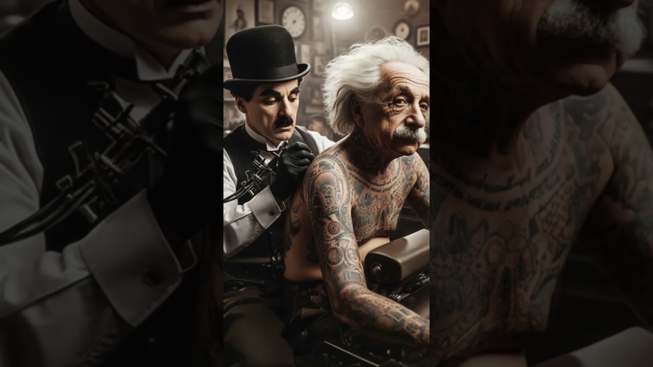 What If Einstein Had Tattoos? 🧠💉 | Epic AI Short