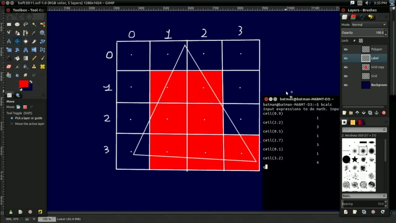#11 3D Software Rendering Tutorial: Fill Conventions