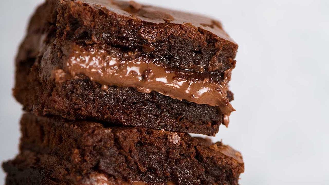 Outrageous Nutella Brownies