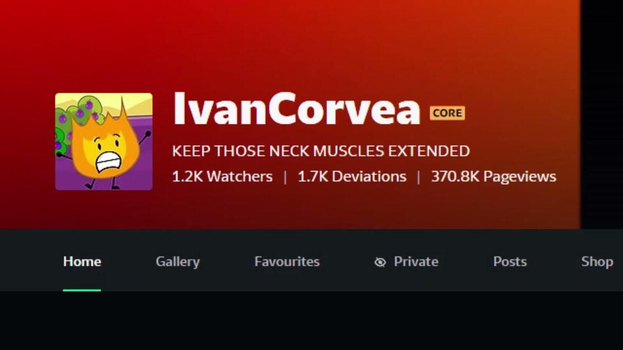 I got Core on DeviantArt!