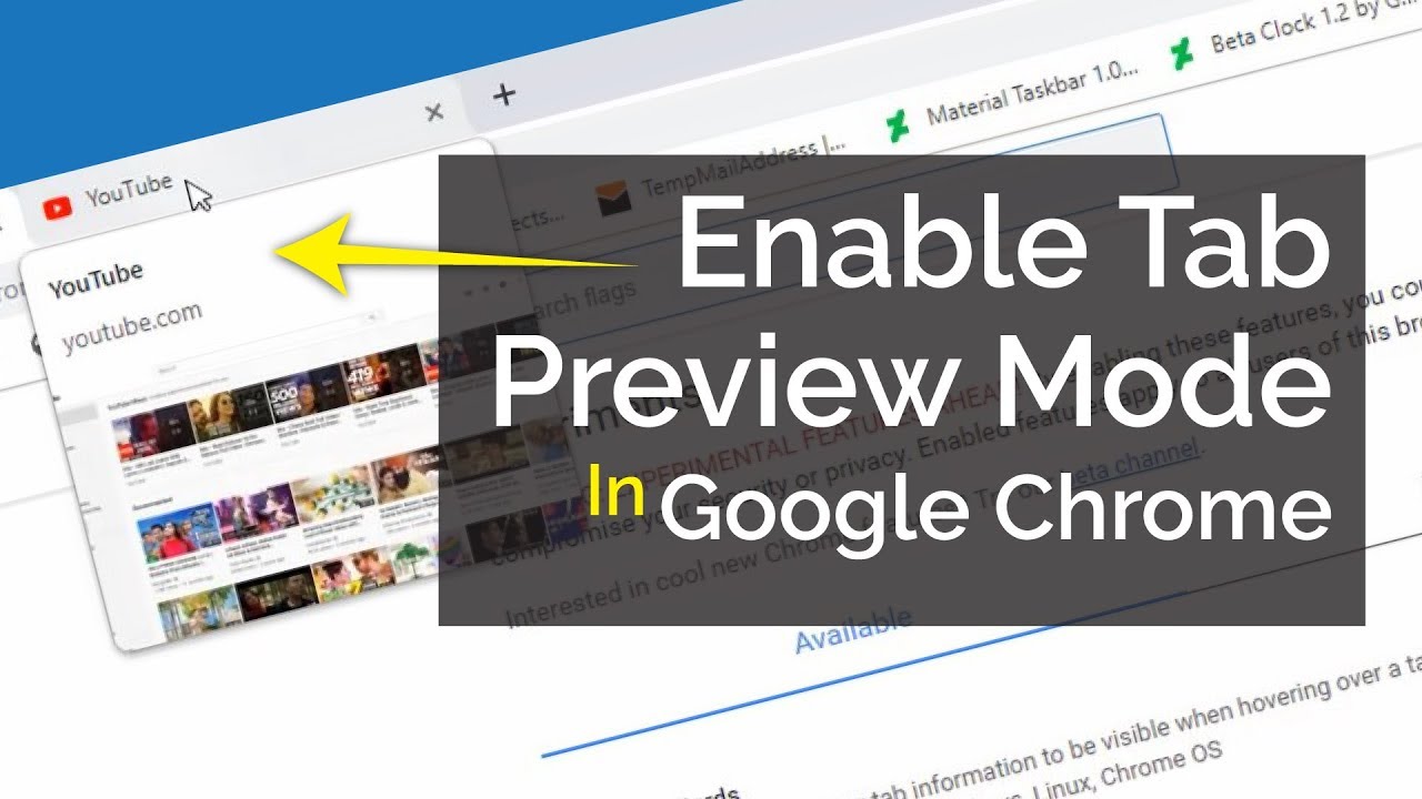 How to Preview Open Tabs in Chrome