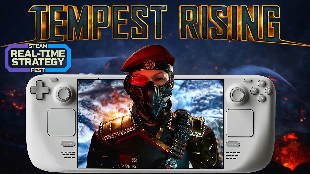 Tempest Rising  On Steam Deck - Steam RTS Fest!