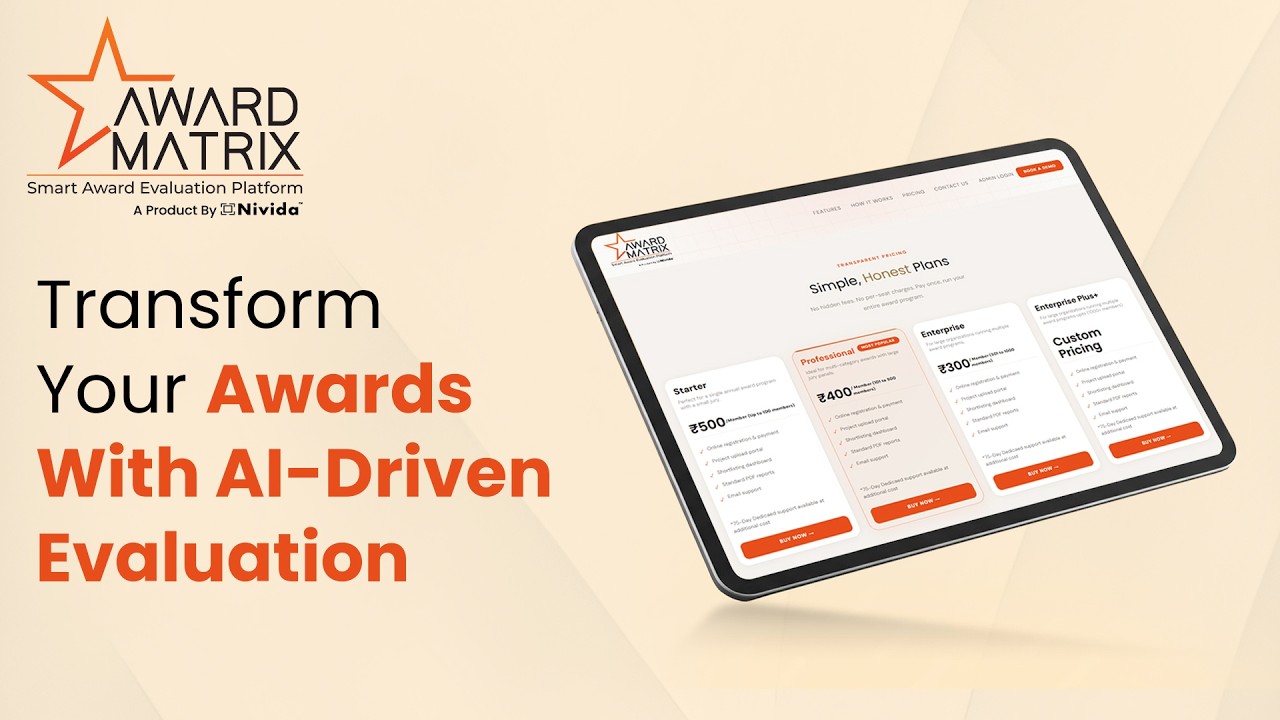 Award Matrix: The Future of Smart Judging