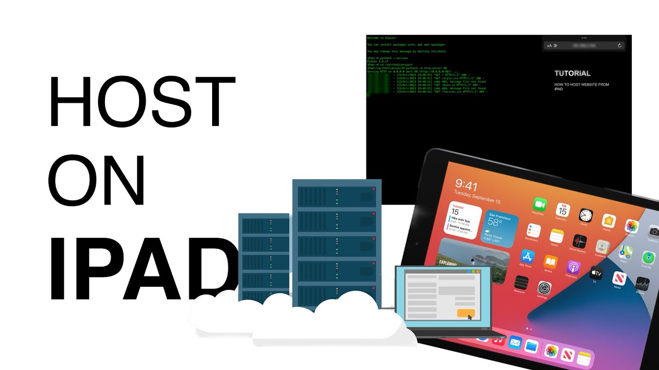 Effortless website hosting on iPad in 60 seconds | Step-by-Step Guide