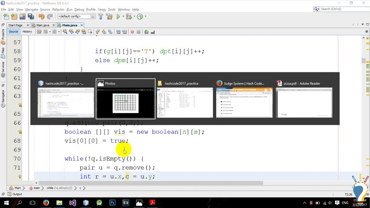 Google Hash Code 2017 - Practice Problem