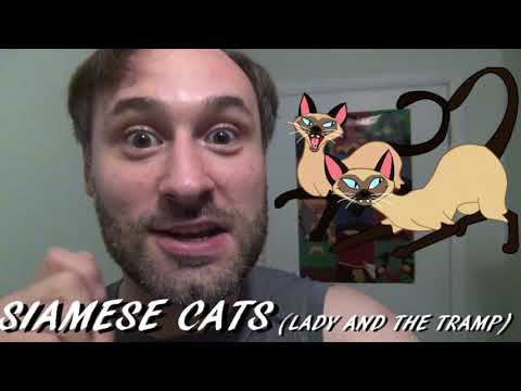 365 Days of Character Voices - SIAMESE CATS - Lady and the Tramp (DAY 135)