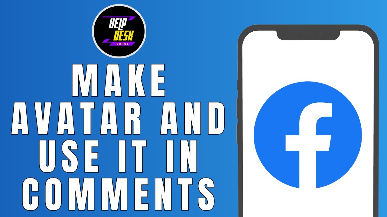HOW TO MAKE FACEBOOK AVATAR AND USE IT IN COMMENTS