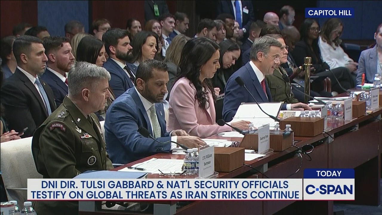 National Security Officials Testify on Global Threats to the U.S.